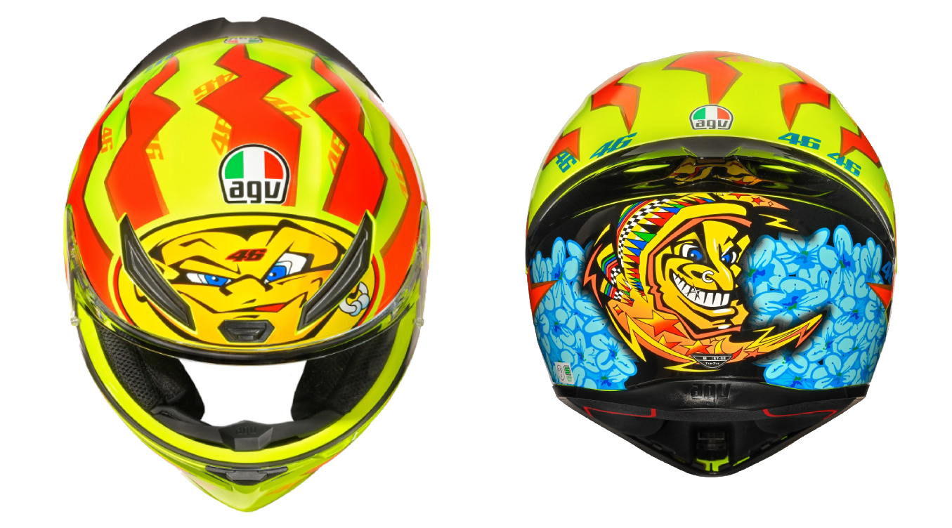 【予約受付中】ロッシ2001 500ccタイトル SUN & MOON デザインのK1 S